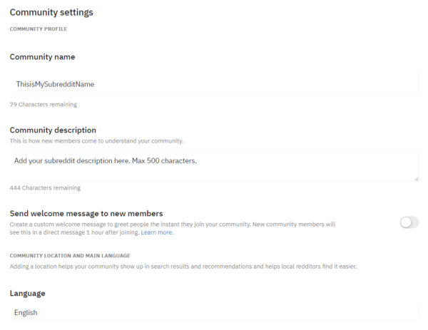 How to Create Subreddits & Basic Settings You Must Know